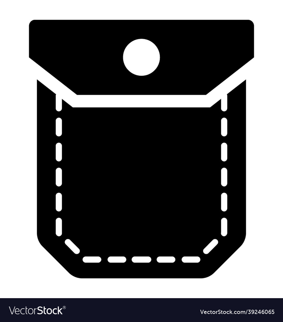 Pocket Royalty Free Vector Image - VectorStock