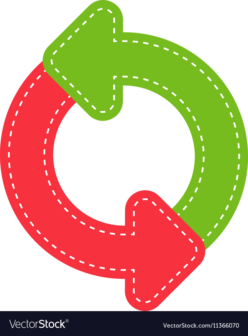 Circle button isolated Royalty Free Vector Image