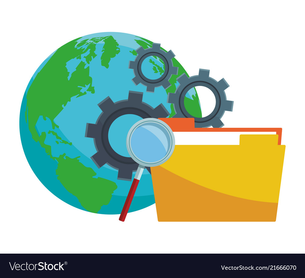 Database and cloud computing Royalty Free Vector Image
