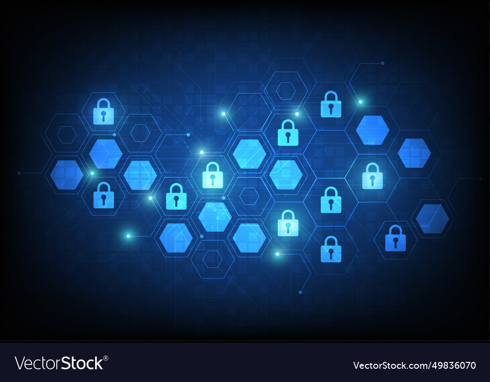 Premium security cyber digital concept Royalty Free Vector Premium security cyber digital concept Royalty Free Vector
