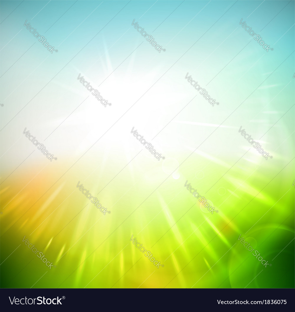 Spring abstract background Royalty Free Vector Image