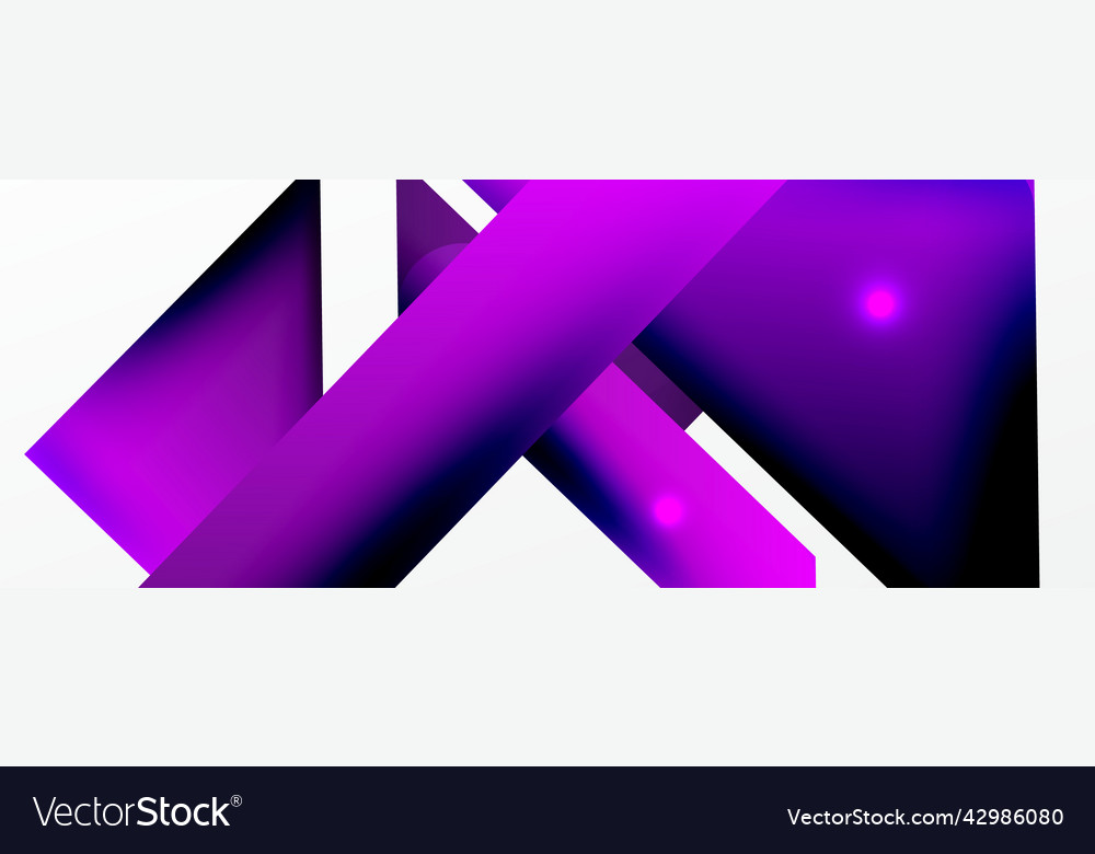 Abstract background simple color geometric shapes Vector Image