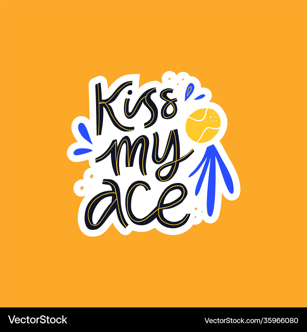 Cheeky phrase quote hand drawn lettering Vector Image
