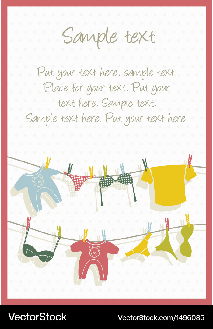 Clothesline Background