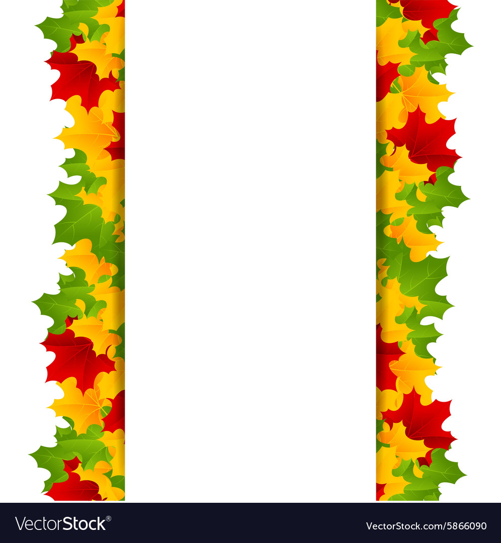 Maple template Royalty Free Vector Image - VectorStock