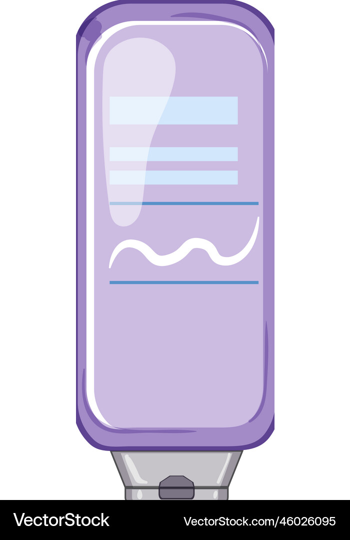 Care lotion cartoon Royalty Free Vector Image - VectorStock