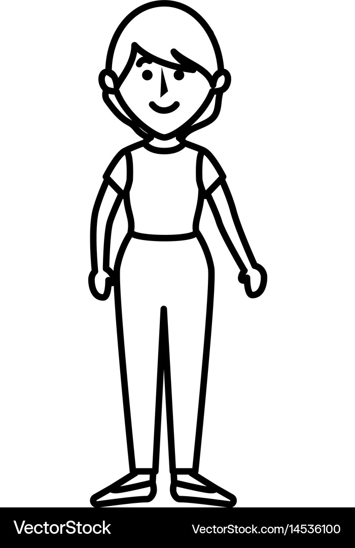 Beautiful mother avatar character Royalty Free Vector Image