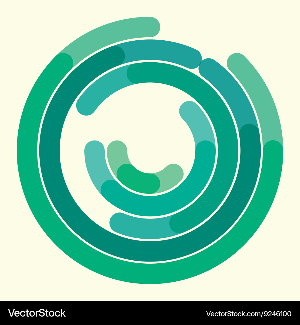 Simple abstract geometric ornament figure for your