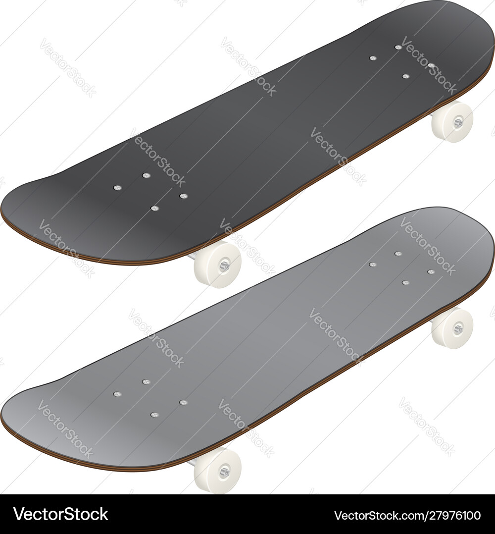 Skateboards Royalty Free Vector Image - VectorStock
