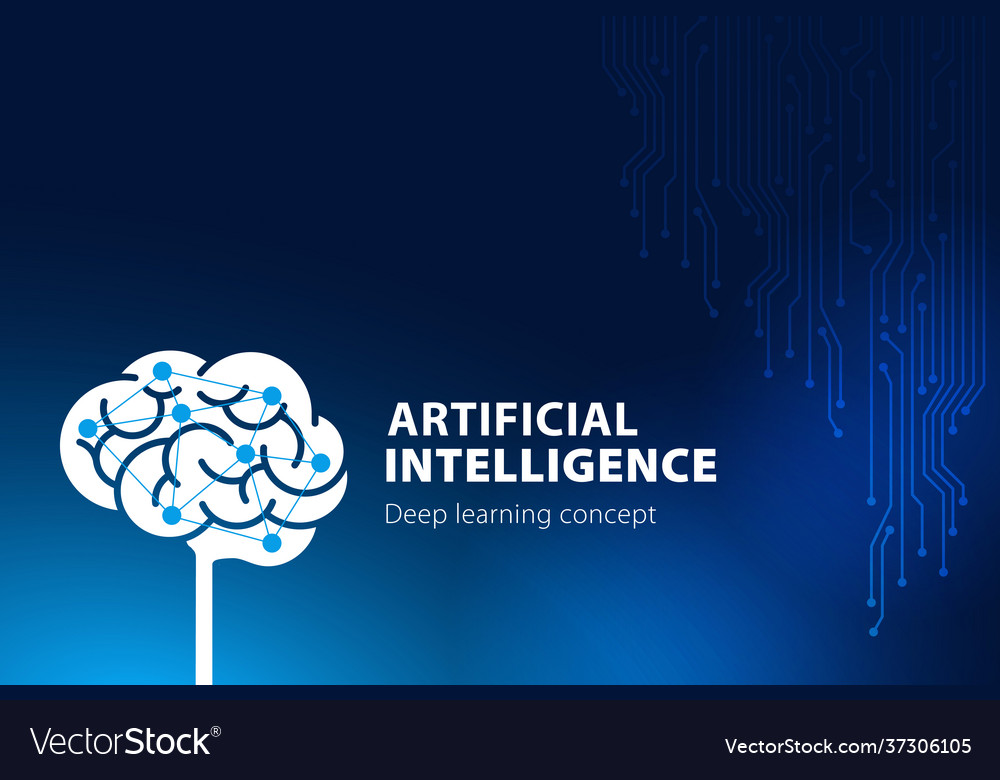 Artificial intelligence generation creative Vector Image
