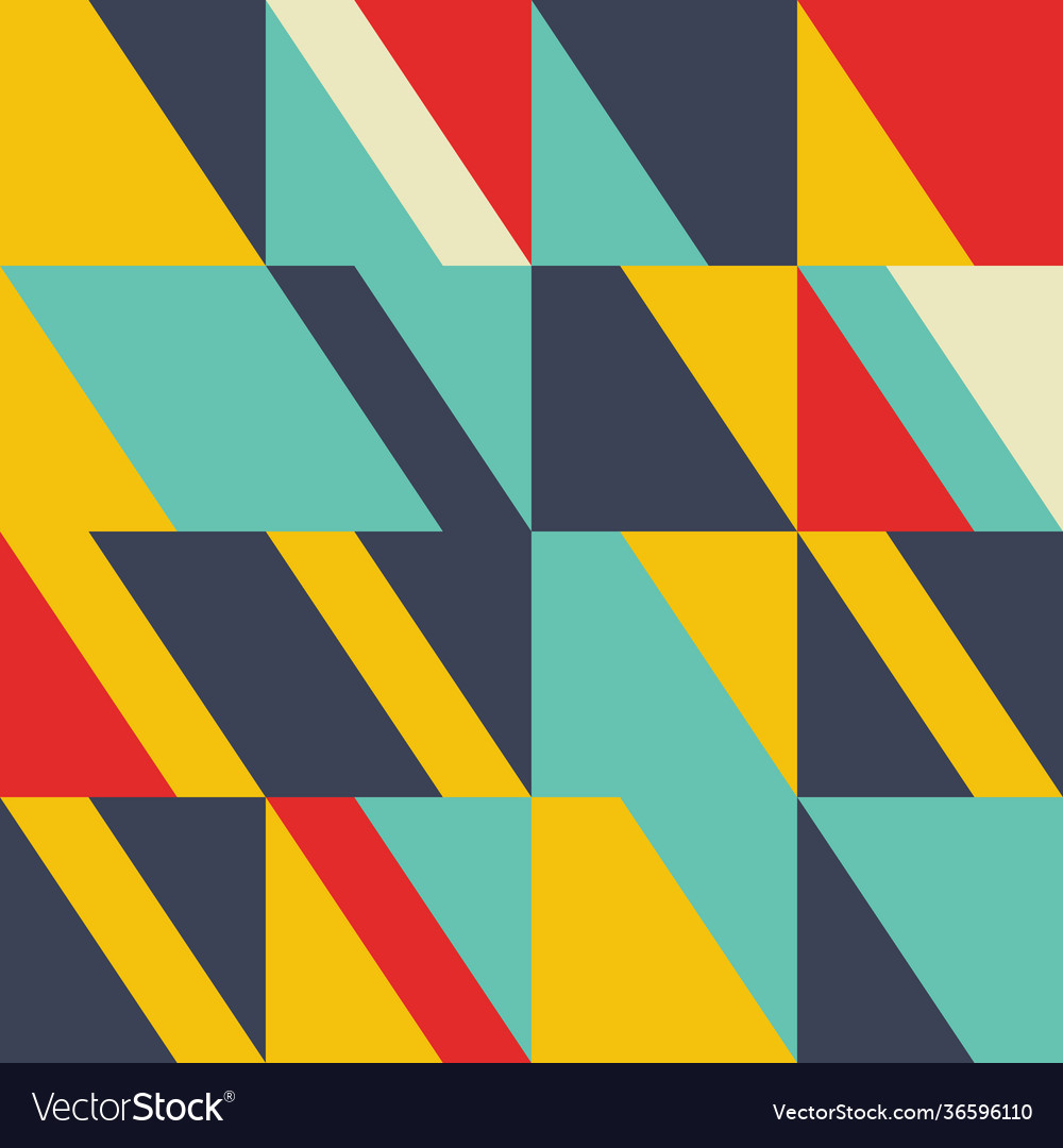 Abstract Repetitive Pattern Design Royalty Free Vector Image