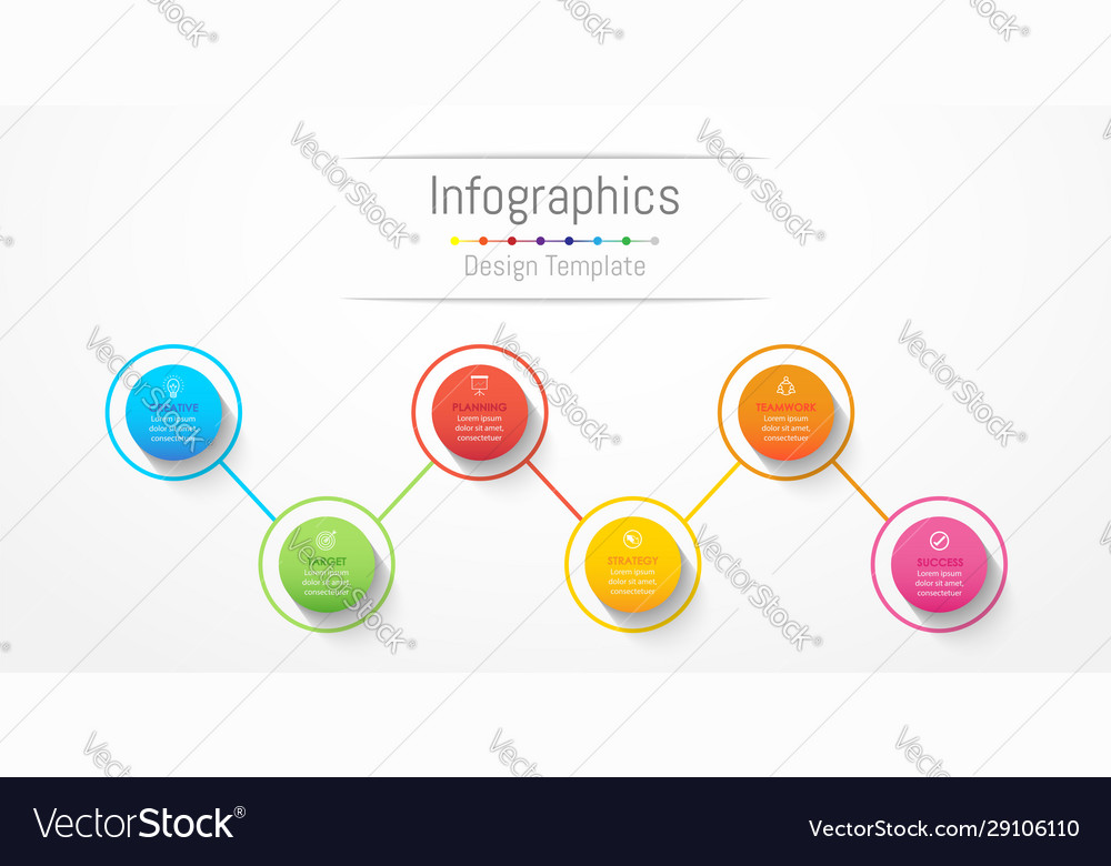 Infographic design elements for your business Vector Image