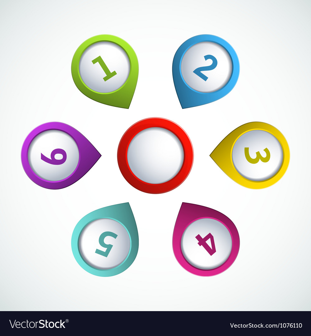 Presentation template Royalty Free Vector Image