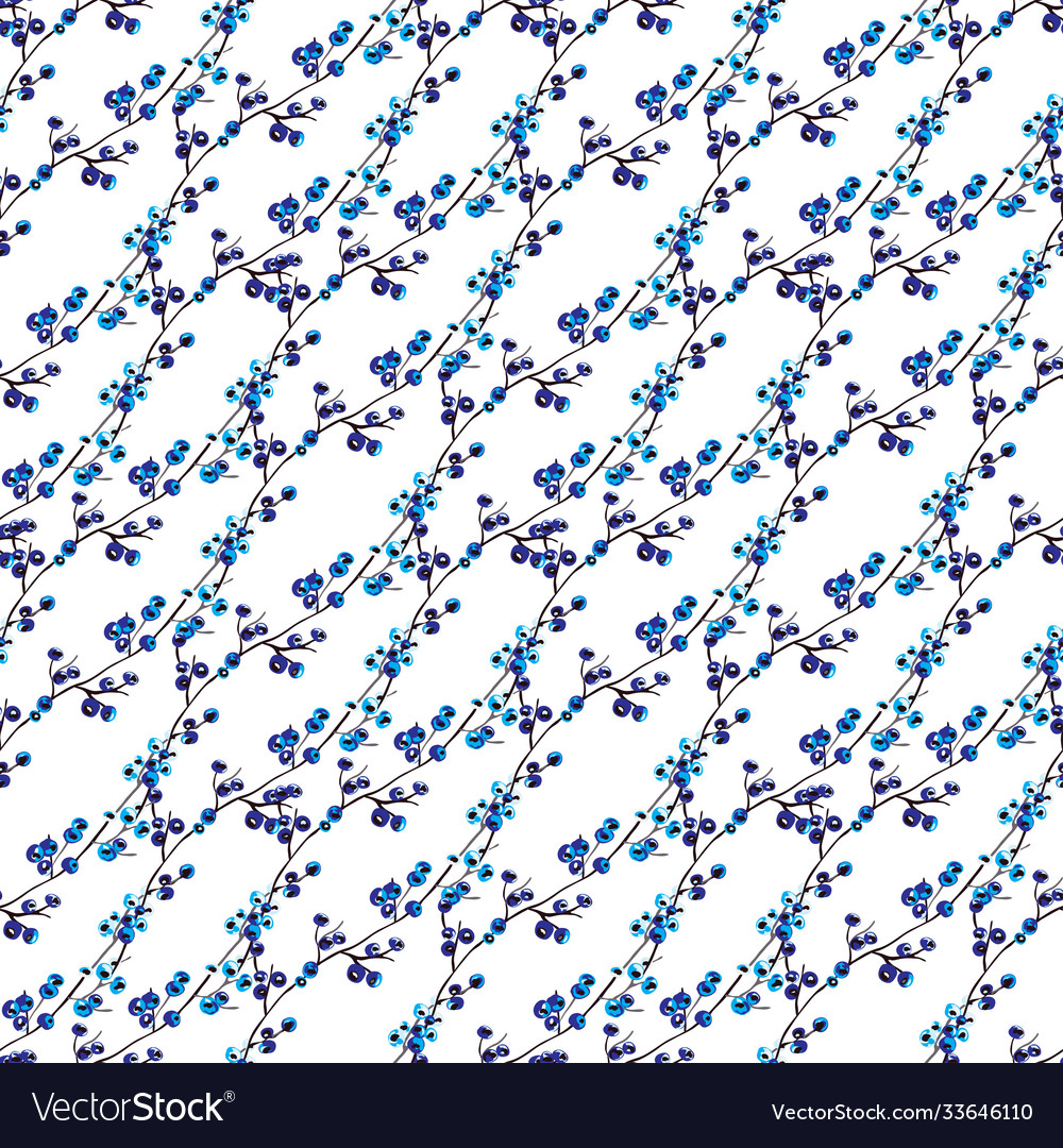 Winter seamless pattern Royalty Free Vector Image