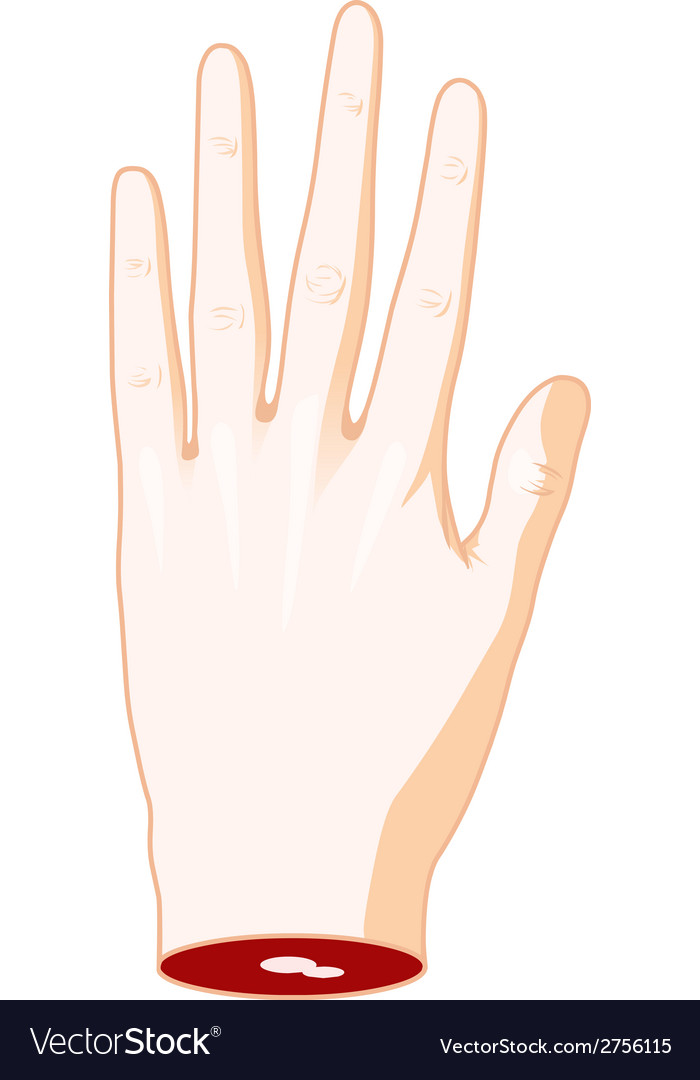 Hand Royalty Free Vector Image - VectorStock