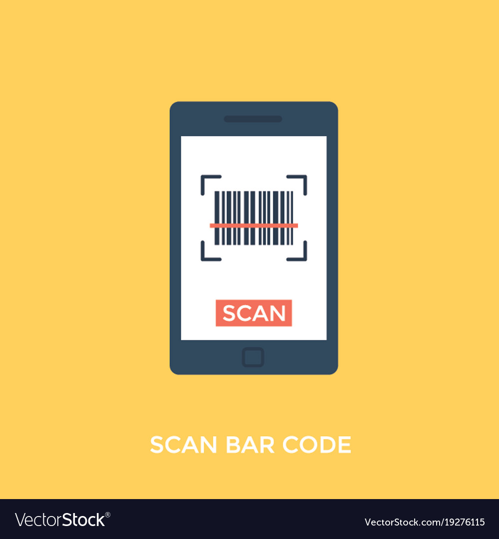 Scan barcode Royalty Free Vector Image - VectorStock