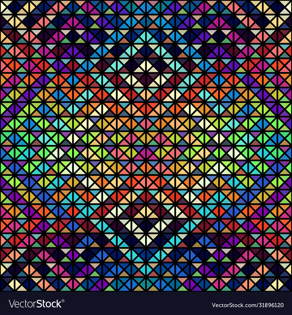 Seamless pattern background a triangles Royalty Free Vector