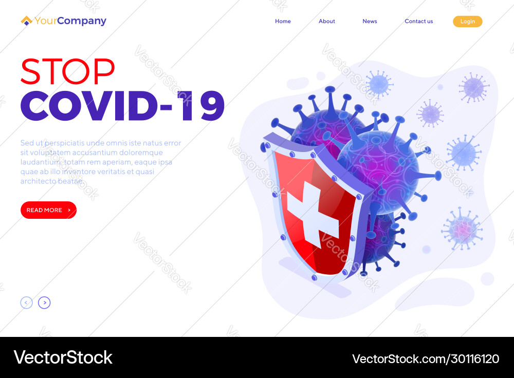 Stop 2019-ncov covid-19 coronavirus Royalty Free Vector