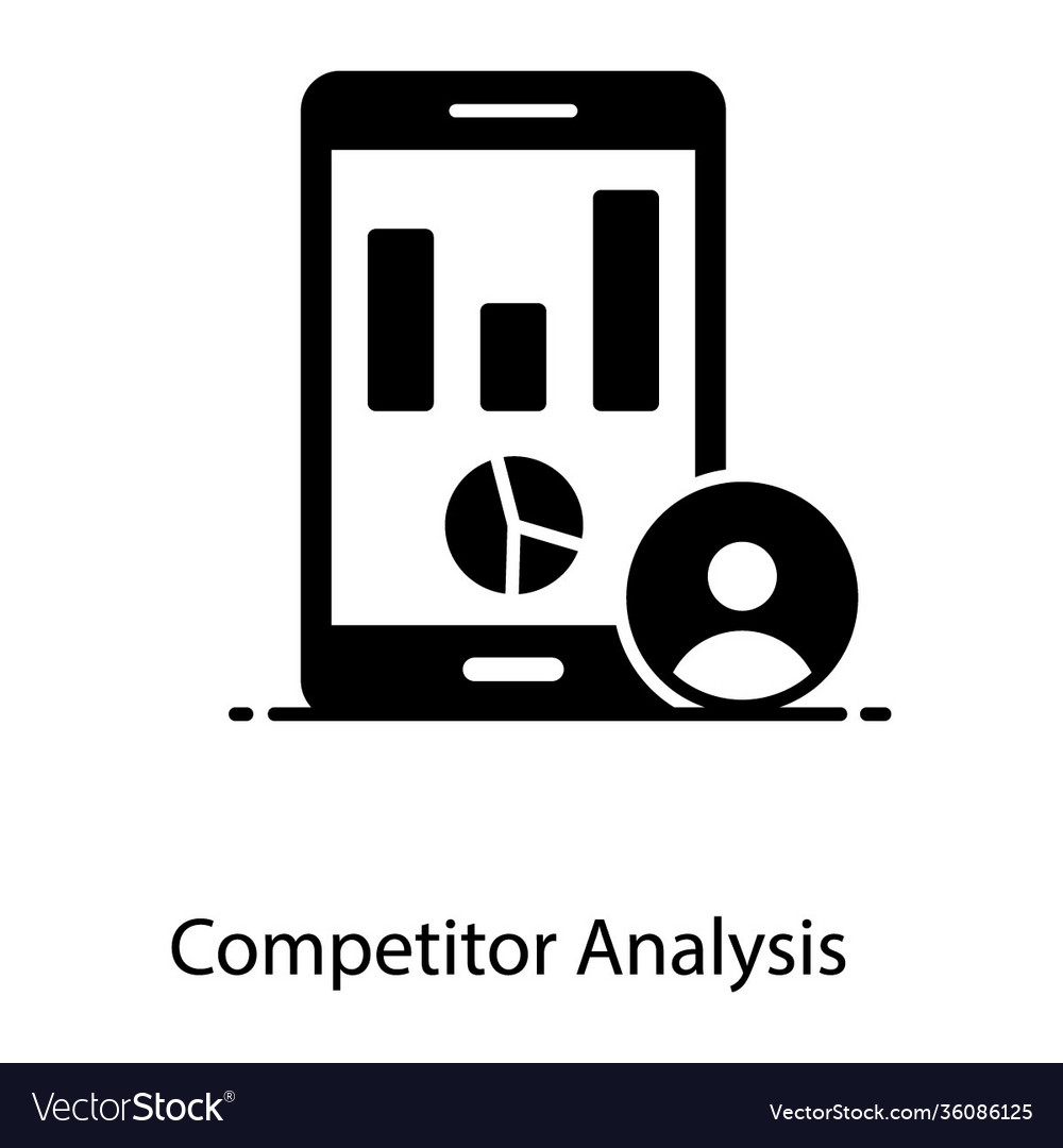 Competitor analysis Royalty Free Vector Image - VectorStock