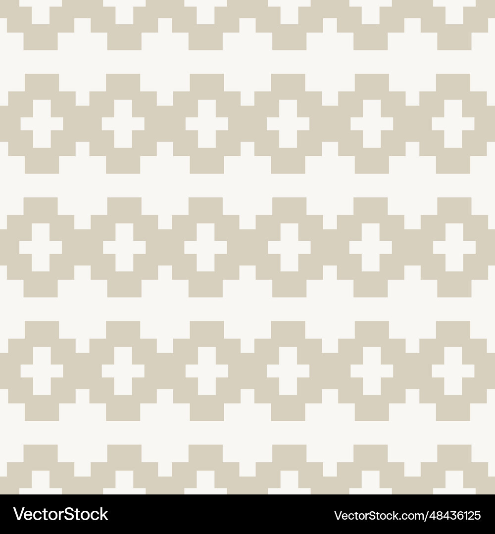 Minimal scandinavian southwestern seamless pattern