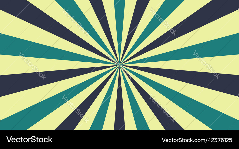 Sunburst or sun burst retro background retro Vector Image