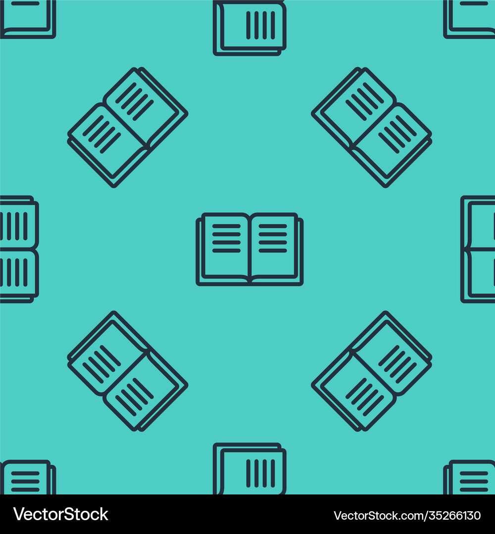 Black line ancient magic book with alchemy recipes