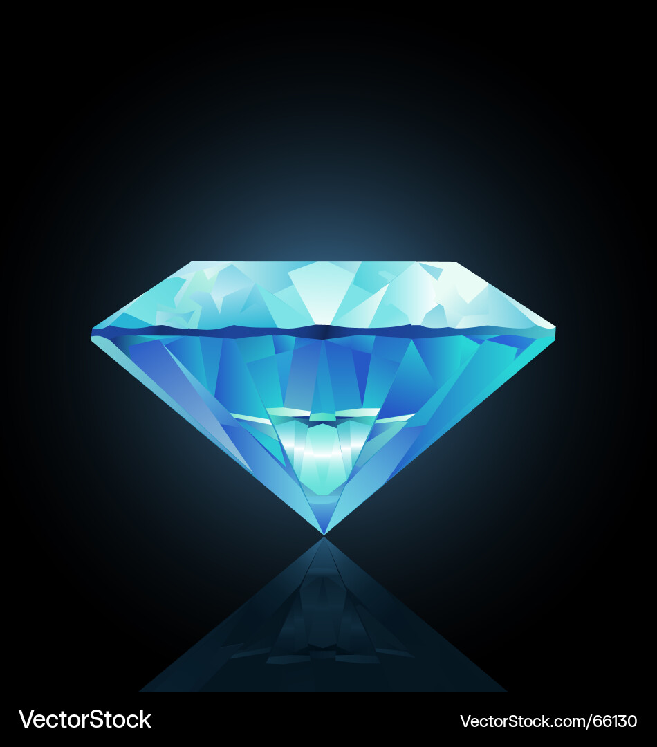 Diamond Royalty Free Vector Image - VectorStock