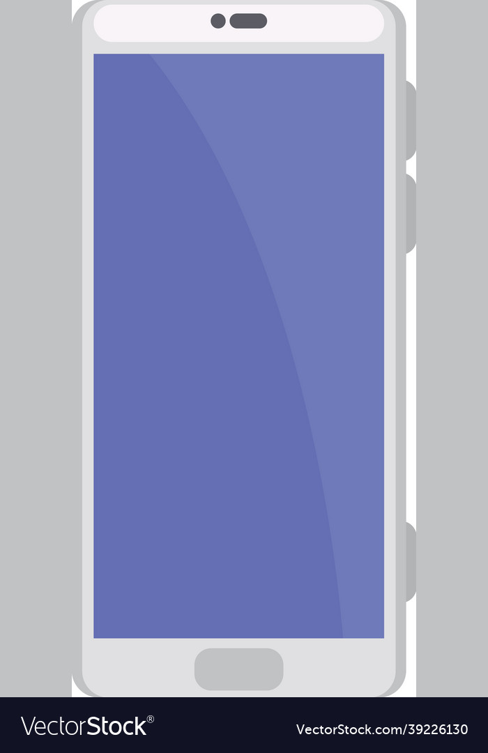 Isolated digital smartphone Royalty Free Vector Image