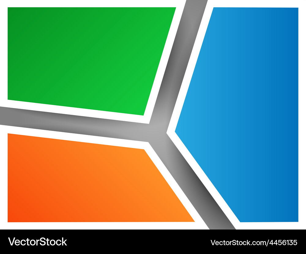 Colorful labels or signs for text Royalty Free Vector Image