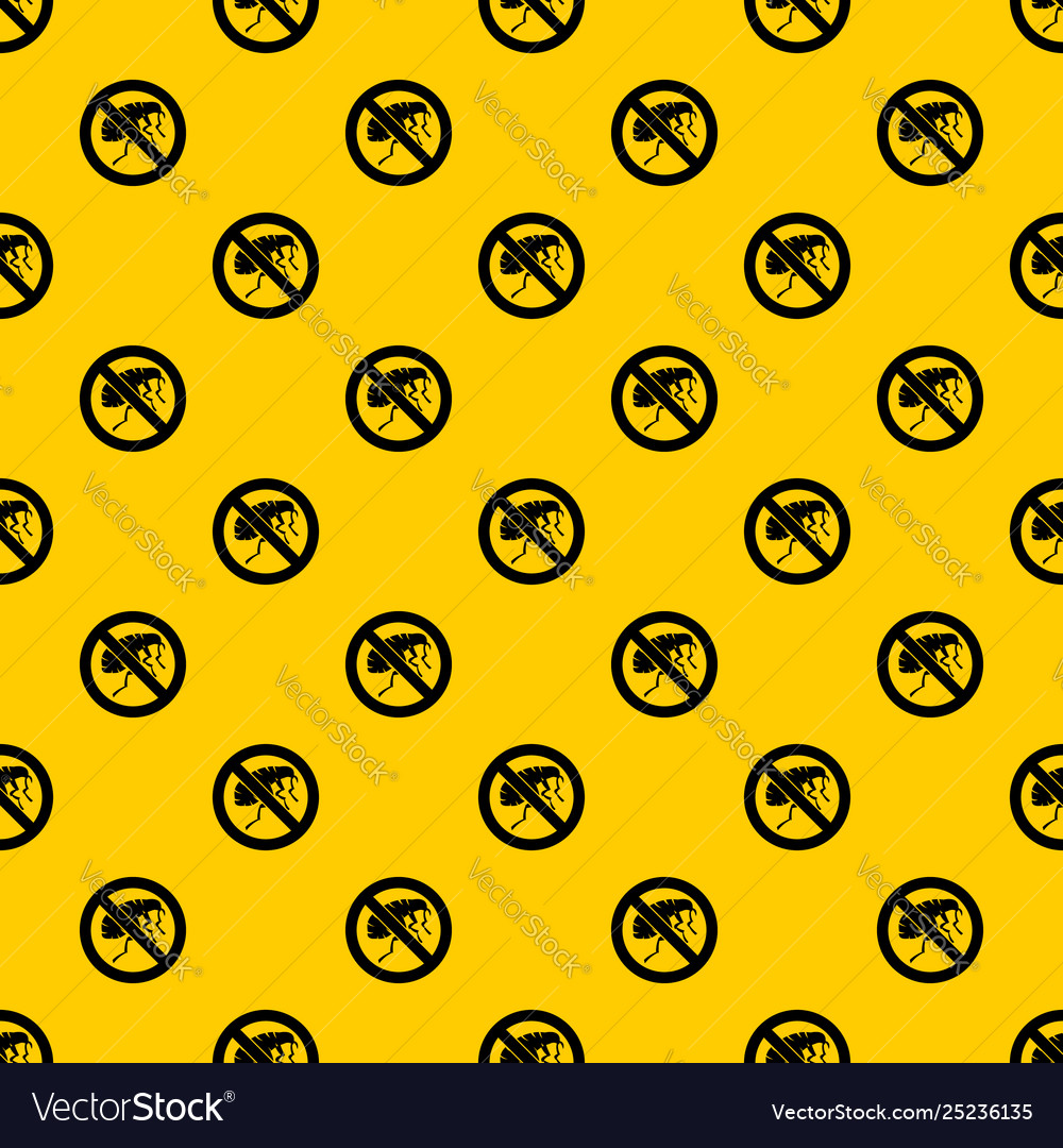 Etching insect pattern Royalty Free Vector Image