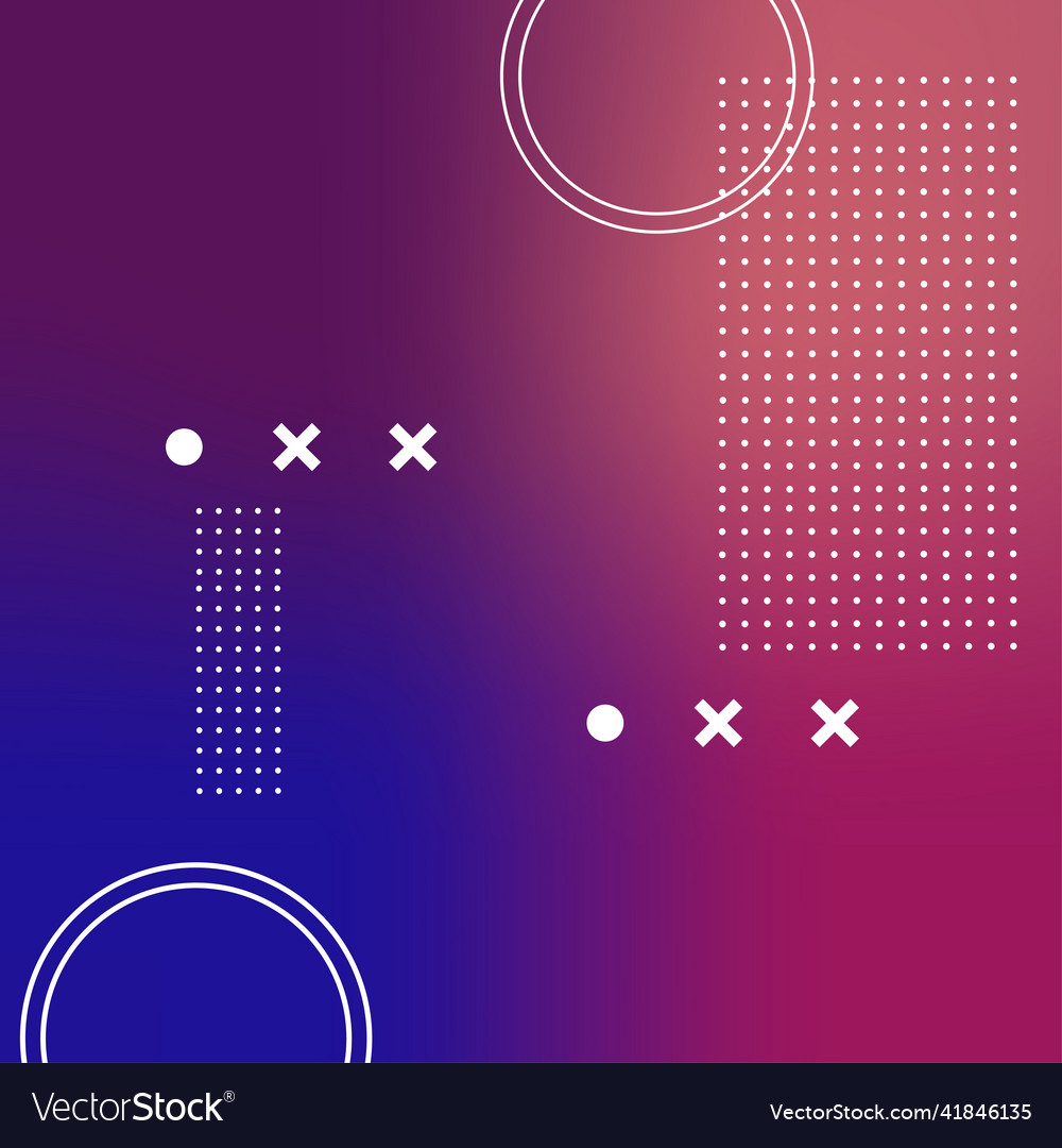 Gradient geometric shape background Royalty Free Vector