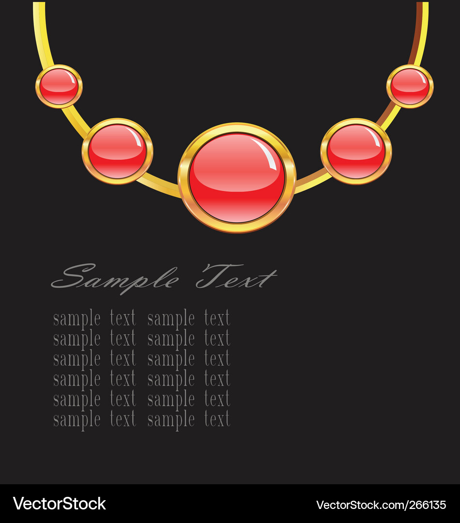 Jewelry Royalty Free Vector Image - VectorStock