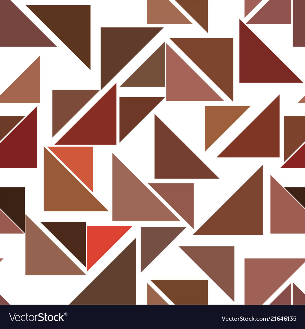 Seamless artistic triangle lines background Vector Image