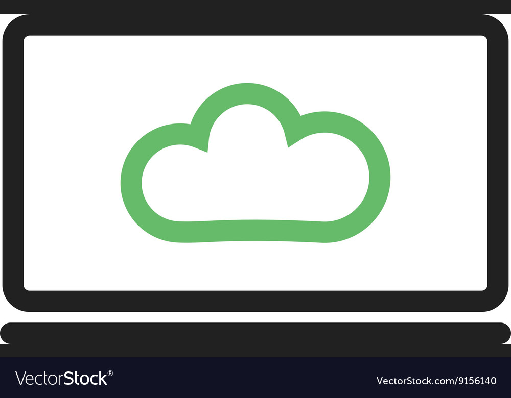 Cloud system Royalty Free Vector Image - VectorStock