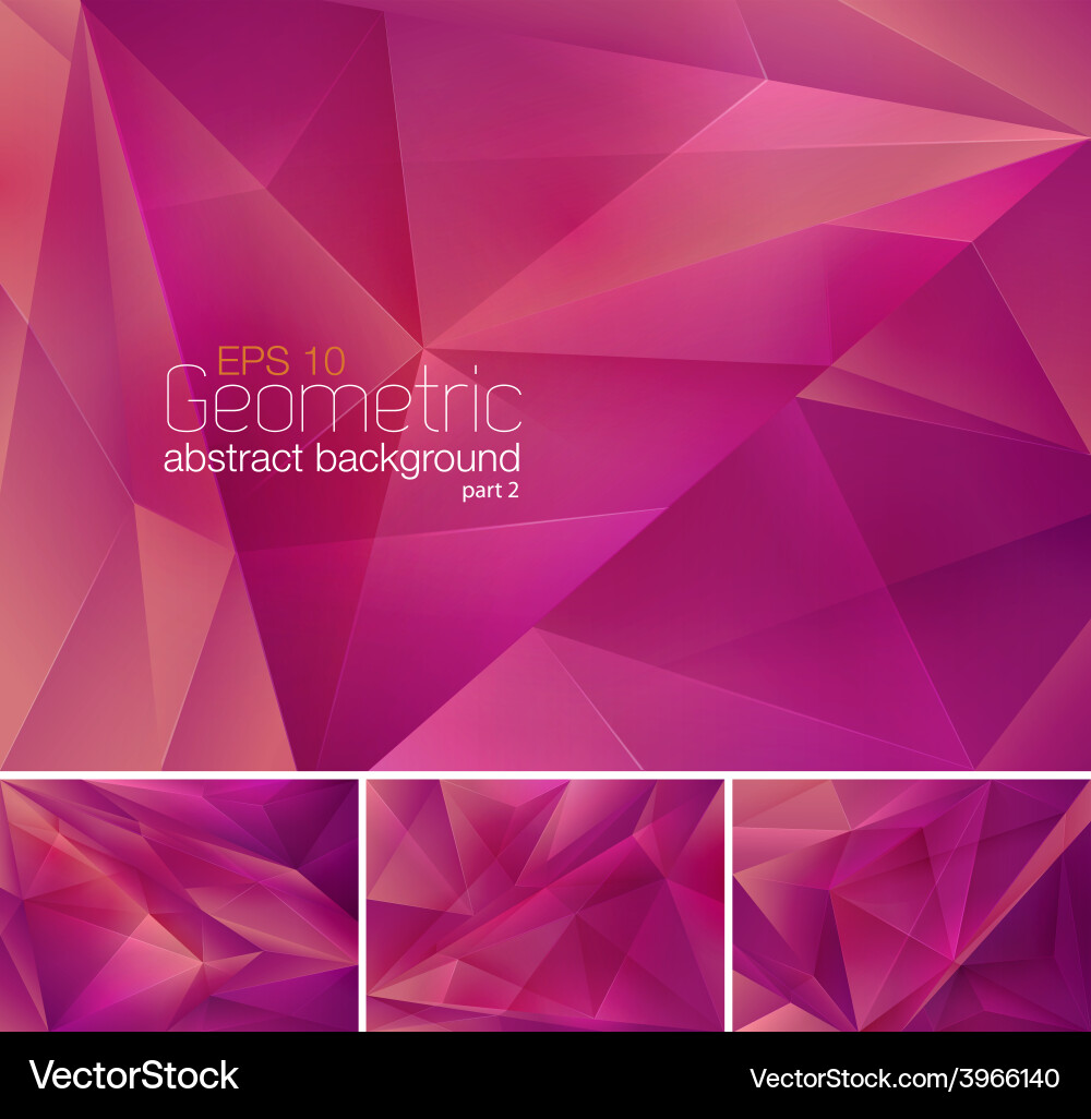 Geometric abstract background Royalty Free Vector Image