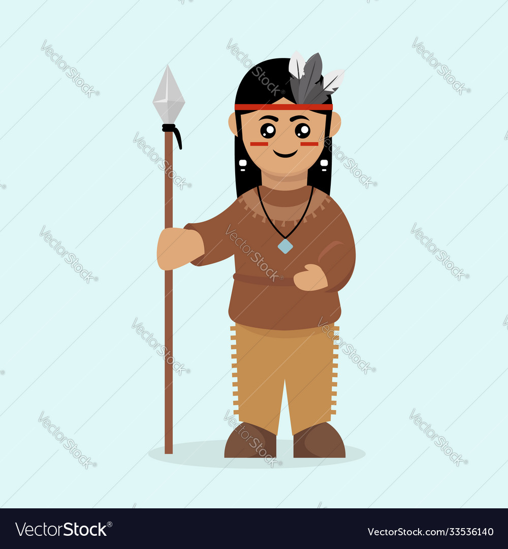 Native american Royalty Free Vector Image - VectorStock