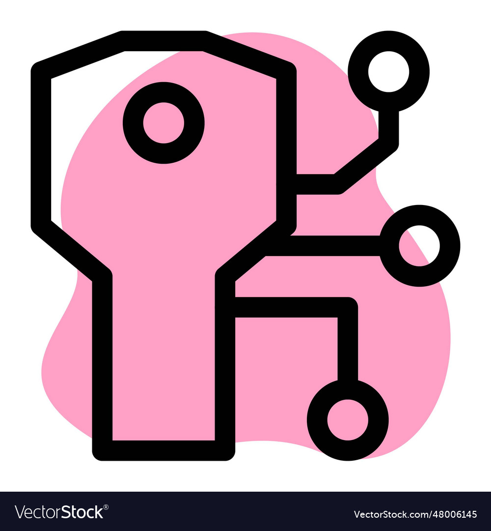Key A Variable Value Applied Using An Algorithm Vector Image