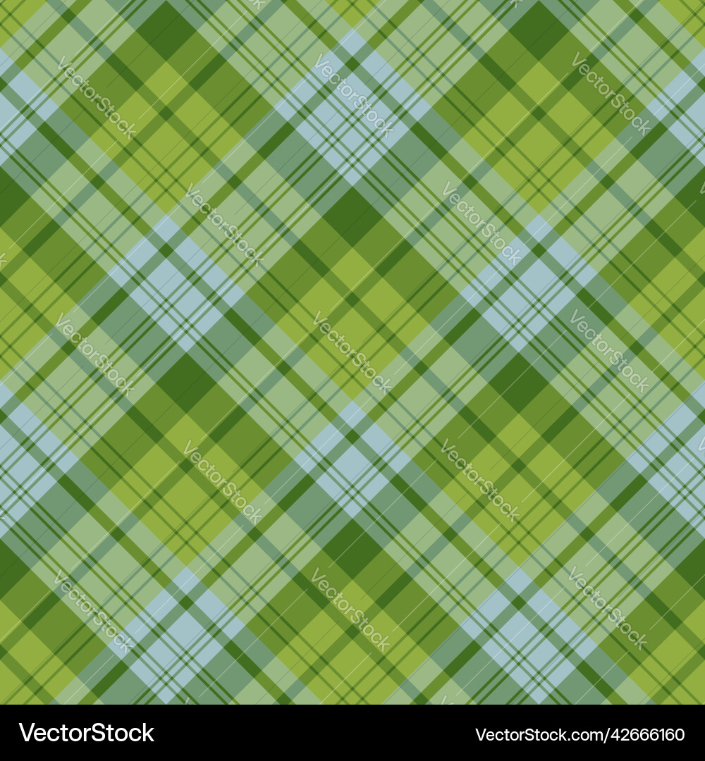 Seamless pattern in green and light blue colors Vector Image