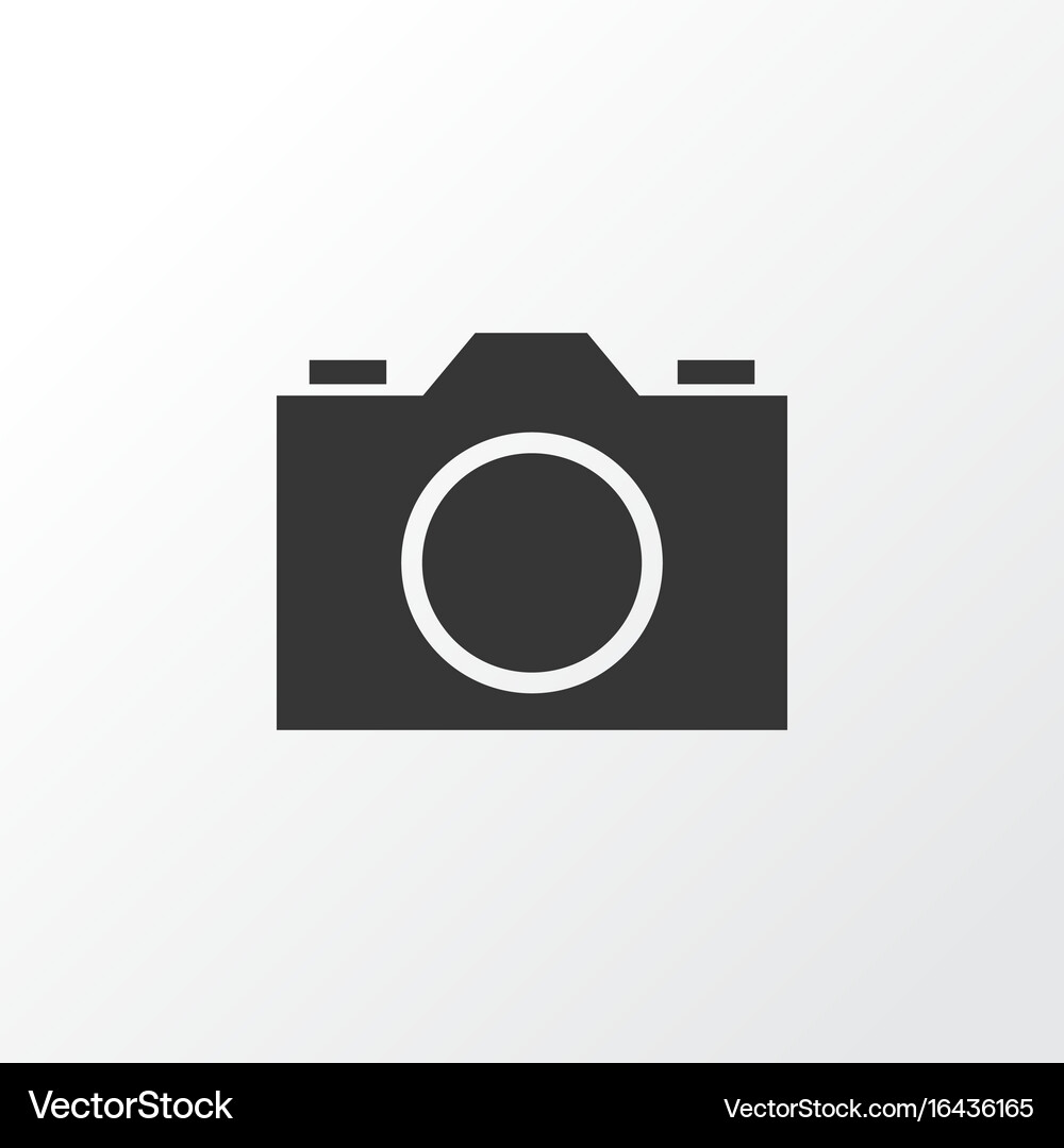 Camera icon symbol premium quality isolated video Vector Image
