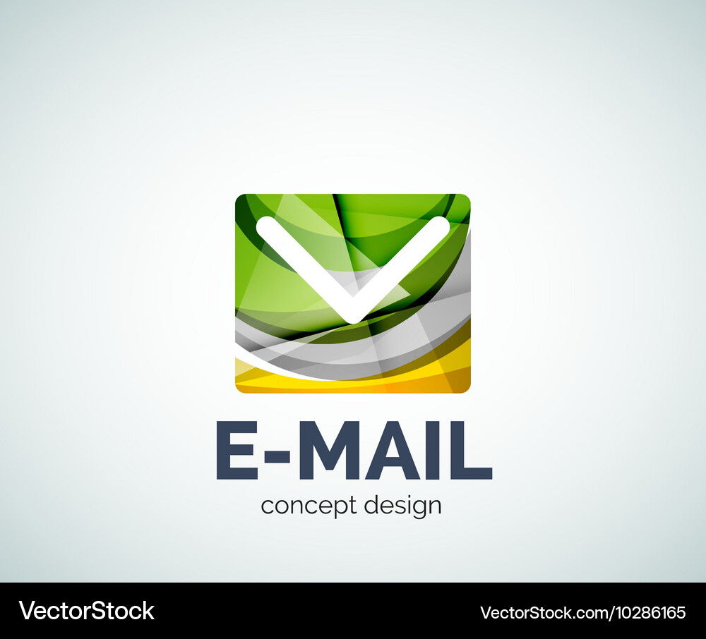 E-mail logo business branding icon Royalty Free Vector Image