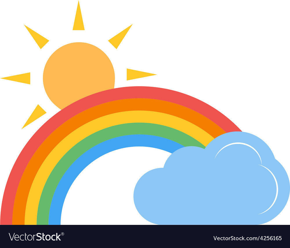 Rainbow Royalty Free Vector Image - VectorStock