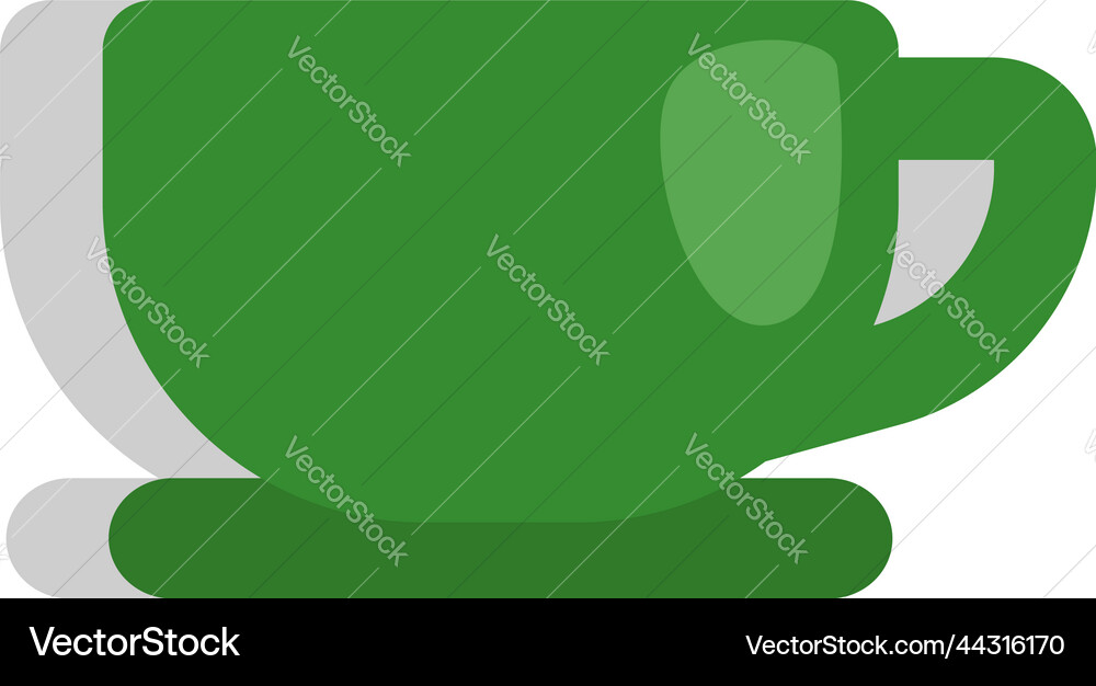 Business mug on a white background Royalty Free Vector Image