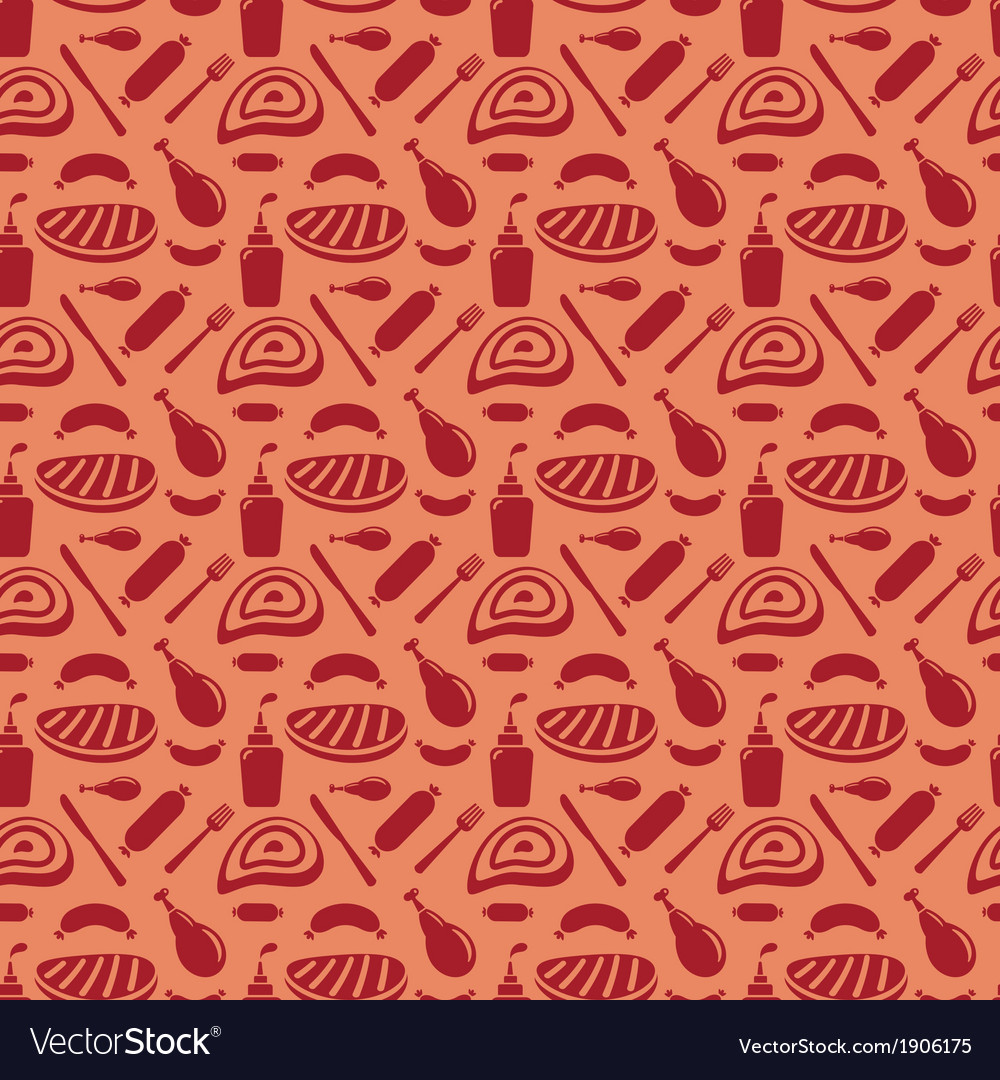 Grill pattern Royalty Free Vector Image - VectorStock