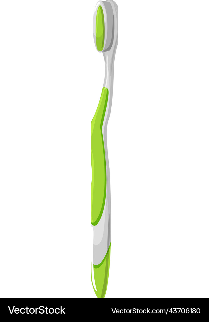 Care tooth brush cartoon Royalty Free Vector Image