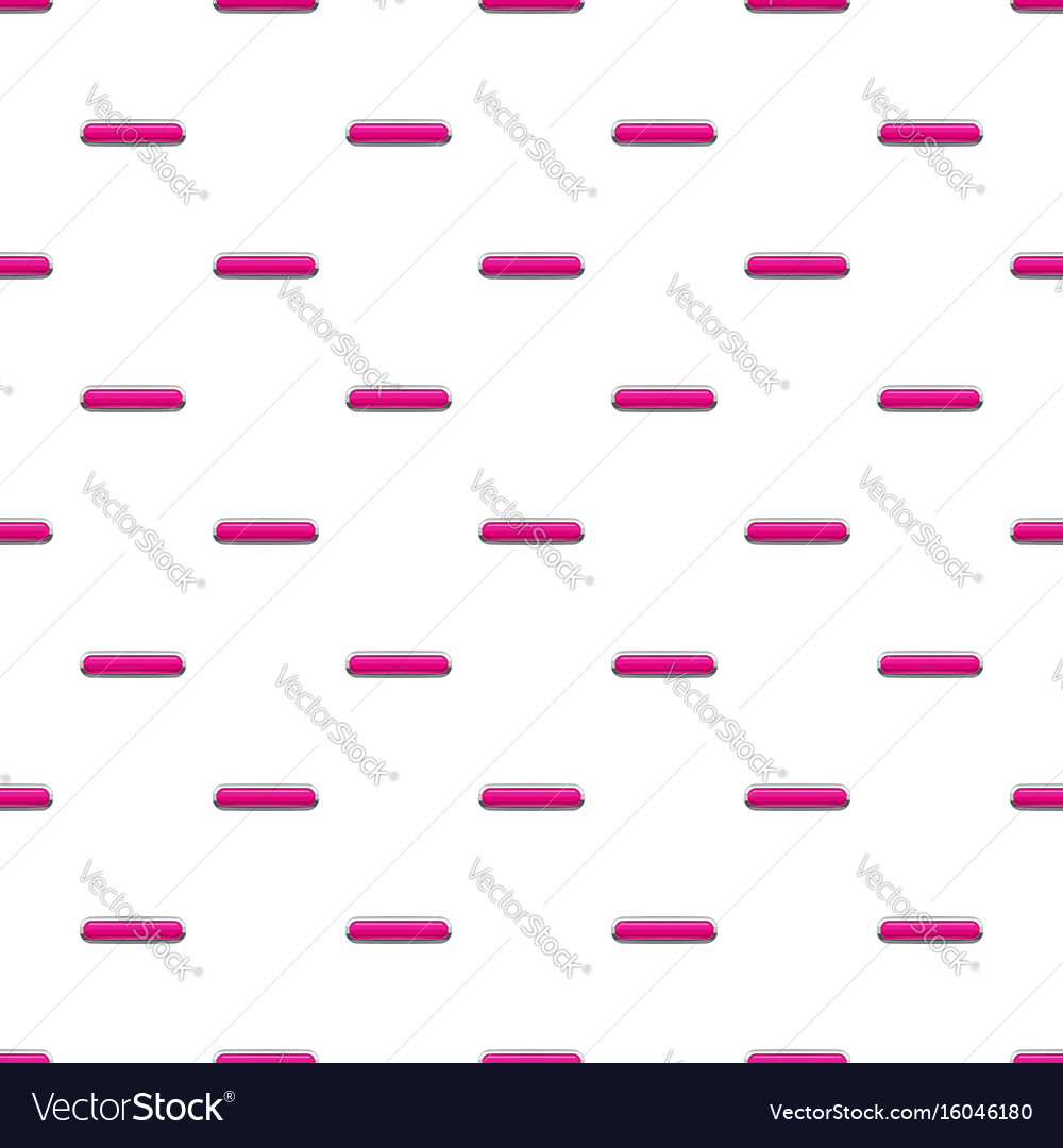 Pink rectangular button pattern Royalty Free Vector Image
