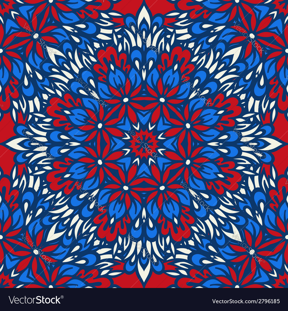 Arabesque seamless pattern Royalty Free Vector Image