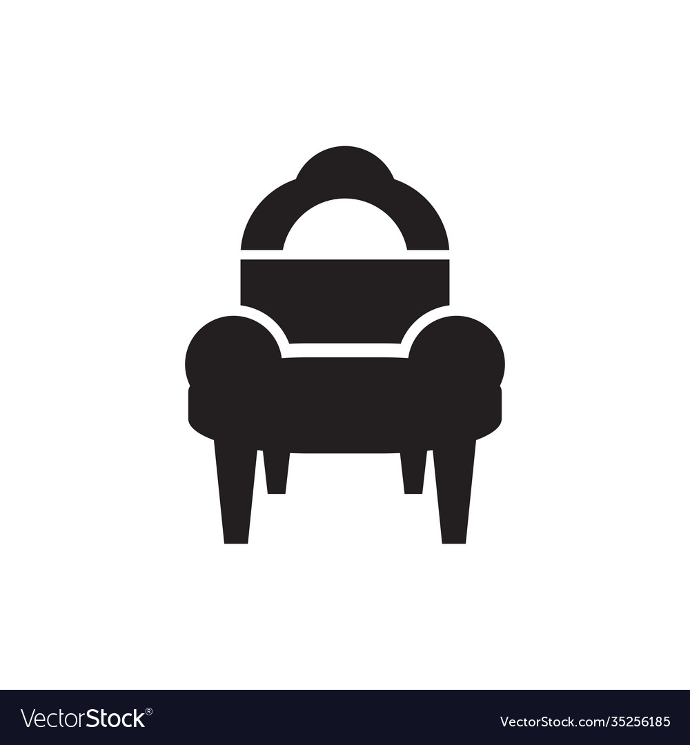 Chair icon logo design template Royalty Free Vector Image Chair icon logo design template Royalty Free Vector Image