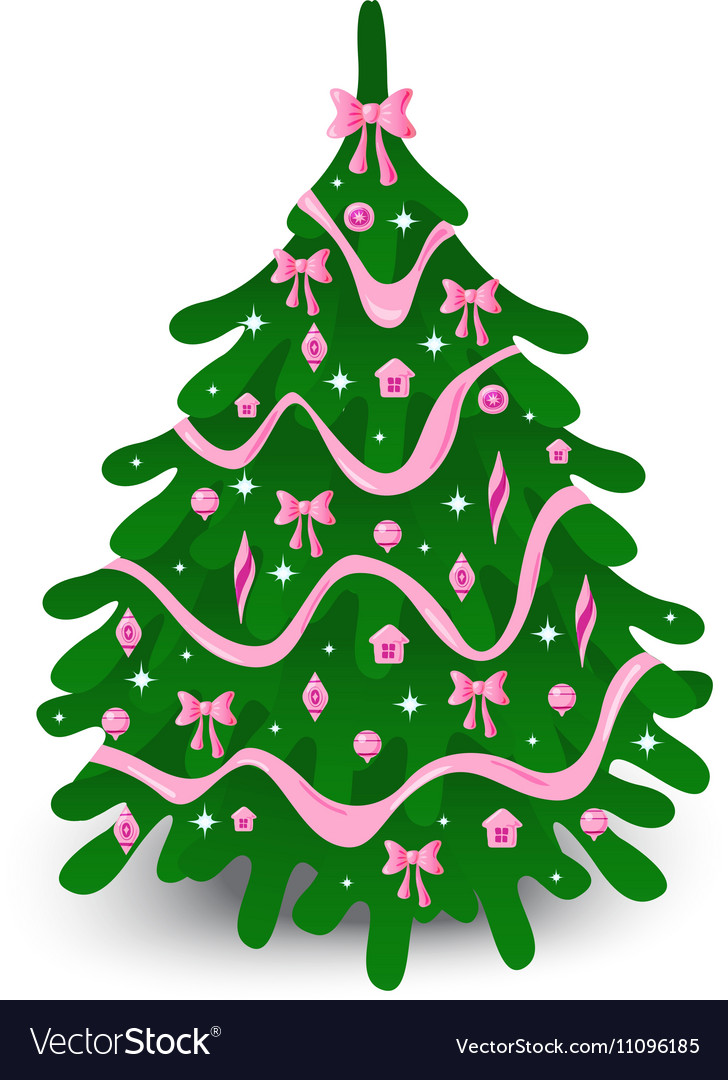 Christmas tree Royalty Free Vector Image - VectorStock