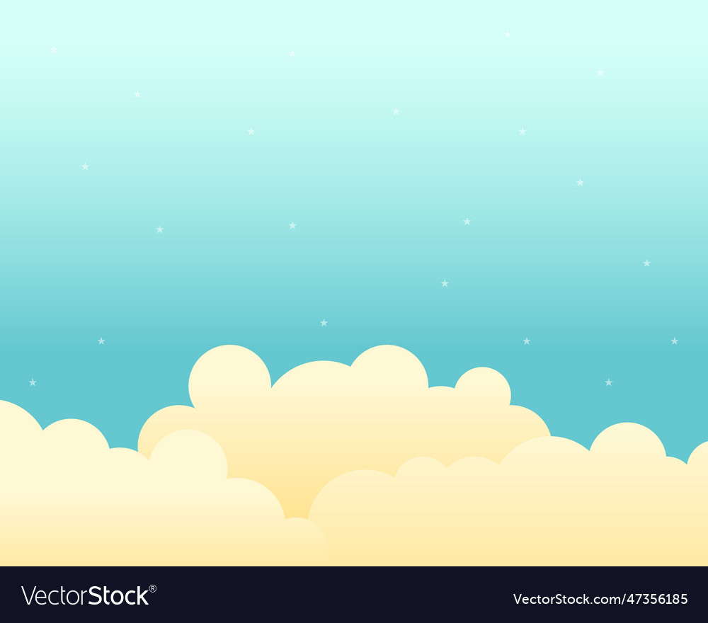 Cloud background Royalty Free Vector Image - VectorStock