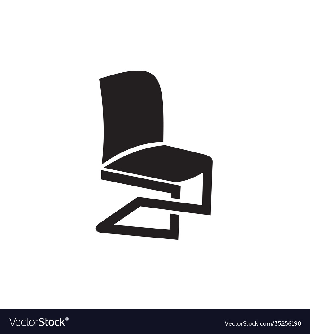 Chair icon logo design template Royalty Free Vector Image Chair icon logo design template Royalty Free Vector Image